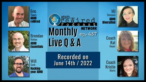 ADHD reWired with Eric Tivers, LCSW | #1 Podcast for Adults with ADHD