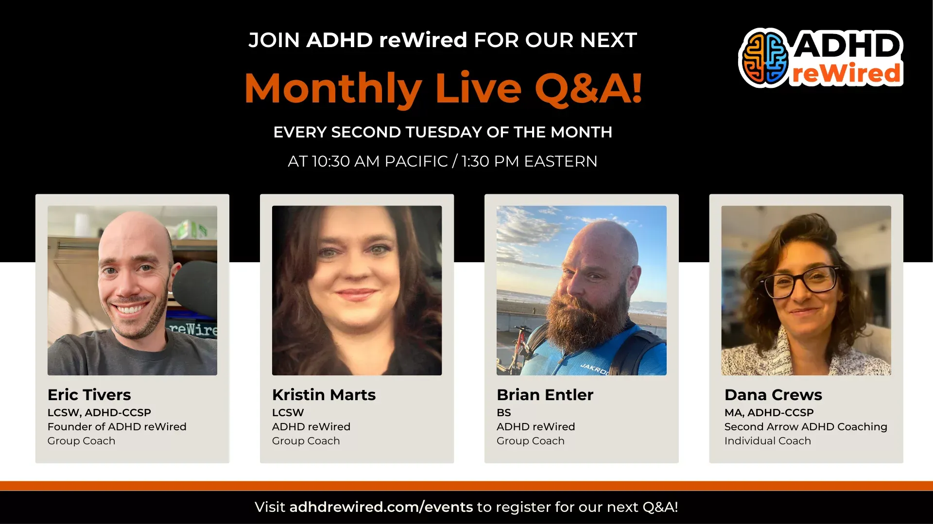 Live Events - ADHD reWired - ADHD reWired