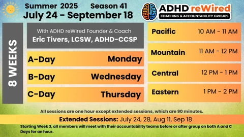 ADHD reWired Coaching & Accountability Groups - ADHD reWired